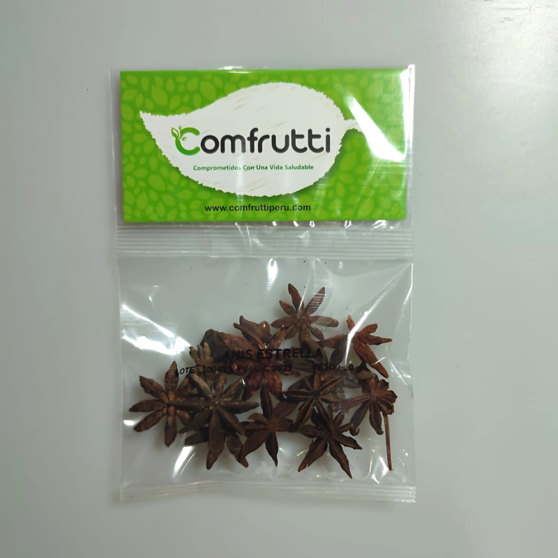 Anis Estrella sobre 10 gr - Comfrutti